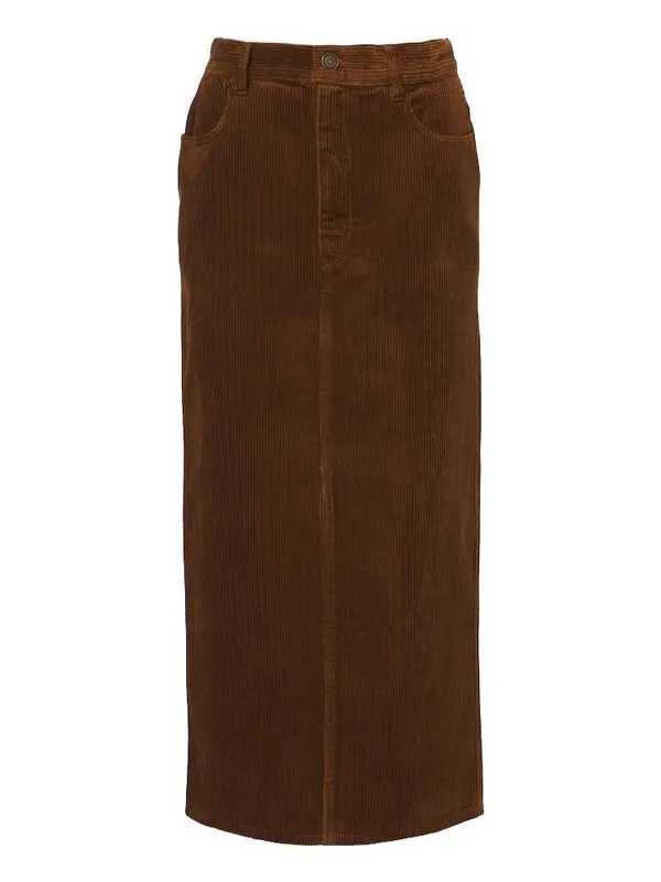 MARANT ETOILE Odalie Maxi Skirt - Brown
