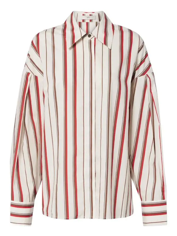 SIR. Alva Striped Cotton Shirt - Multicoloured