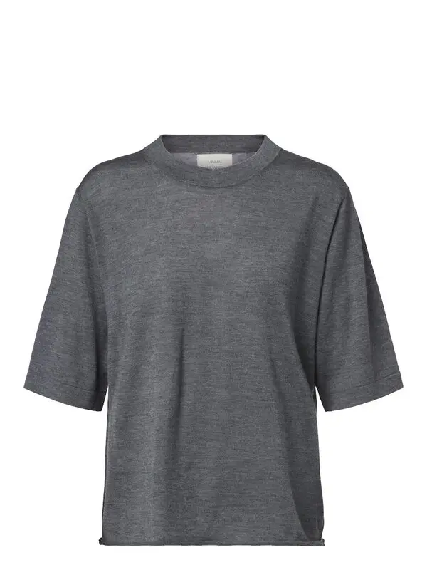 Loulou De Saison Nala Cashmere Top - Grey