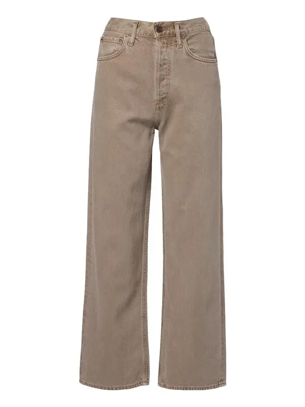 AGOLDE Ren Wide-leg Jeans - Grey