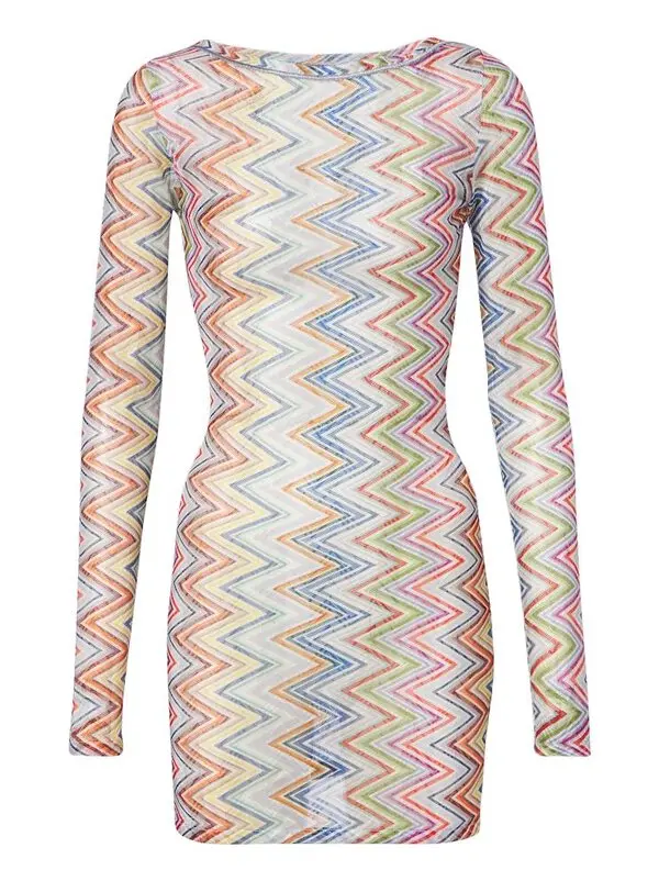 Missoni Zigzag Minidress - Multicoloured