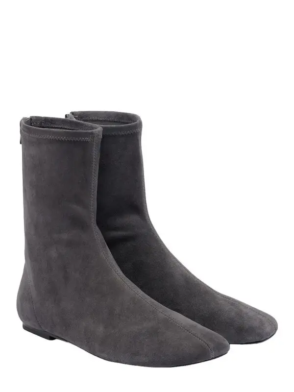 A.emery Sutherland Suede Ankle Boots - Grey