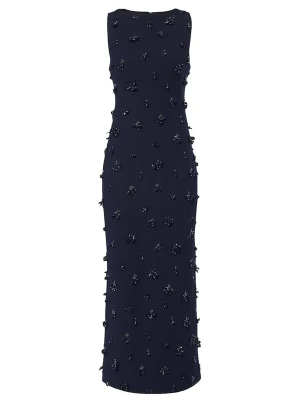 Simkhai Claudia Embellished Gown - Blue
