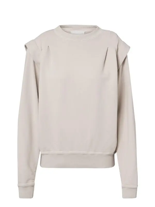 MARANT ETOILE Soldy Cotton Jersey Sweatshirt - Beige