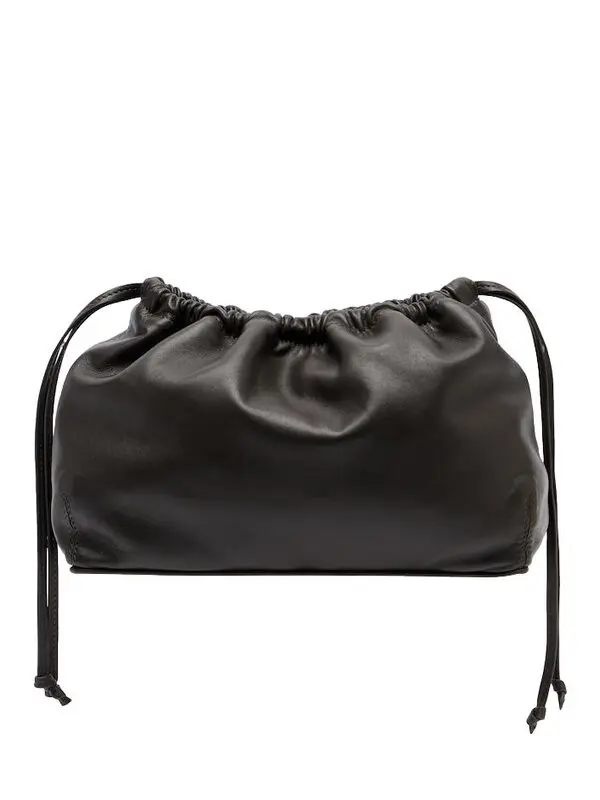 A.emery Tobey Leather Clutch - Brown