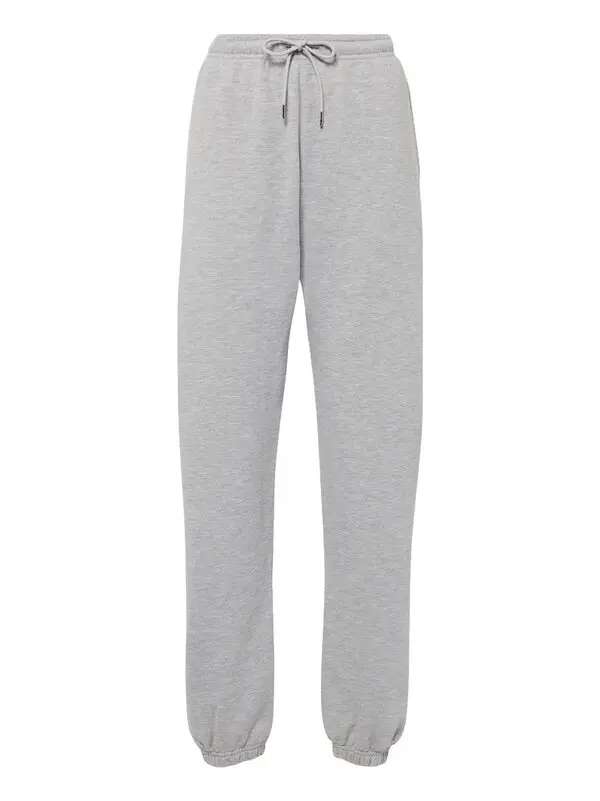 Alo Yoga Chill Cotton-blend Sweatpants In Athletic Heather - Grey