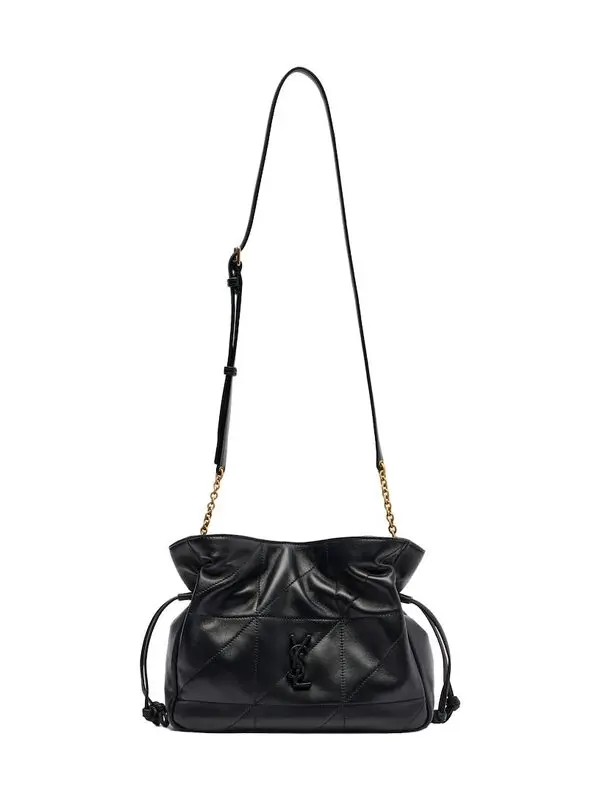 Saint Laurent Jamie Leather Shoulder Bag - Black