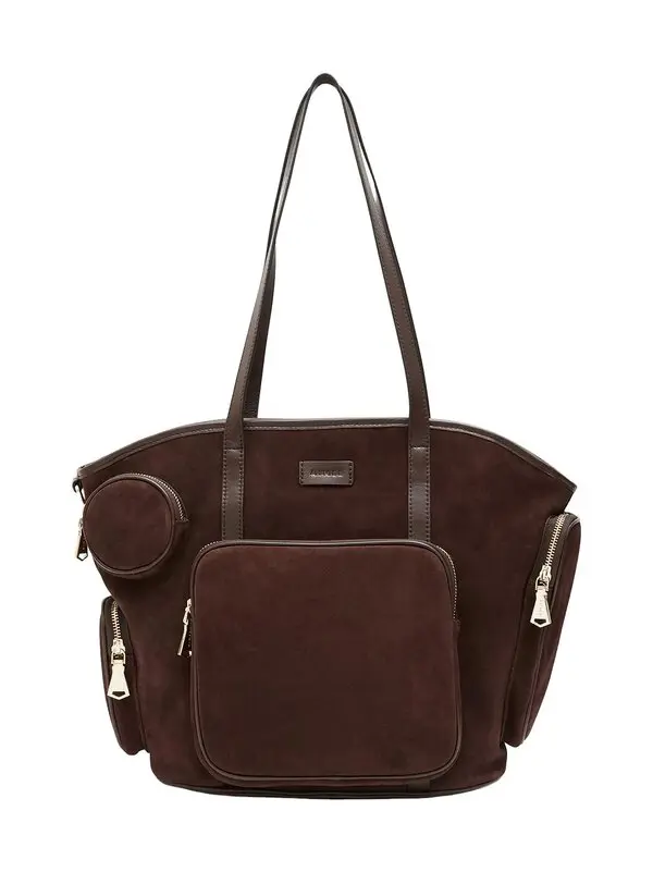 AIMEE Skipper Cargo Tote - Fudge Suede