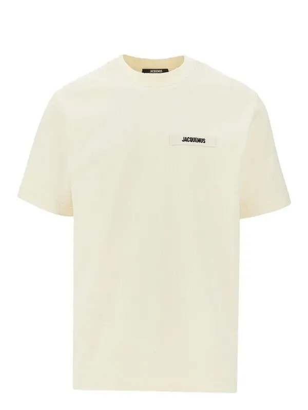Jacquemus Gros Grain' T-shirt An - Yellow