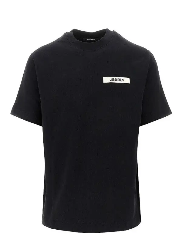Jacquemus Gro Grain' T-hirt - Black