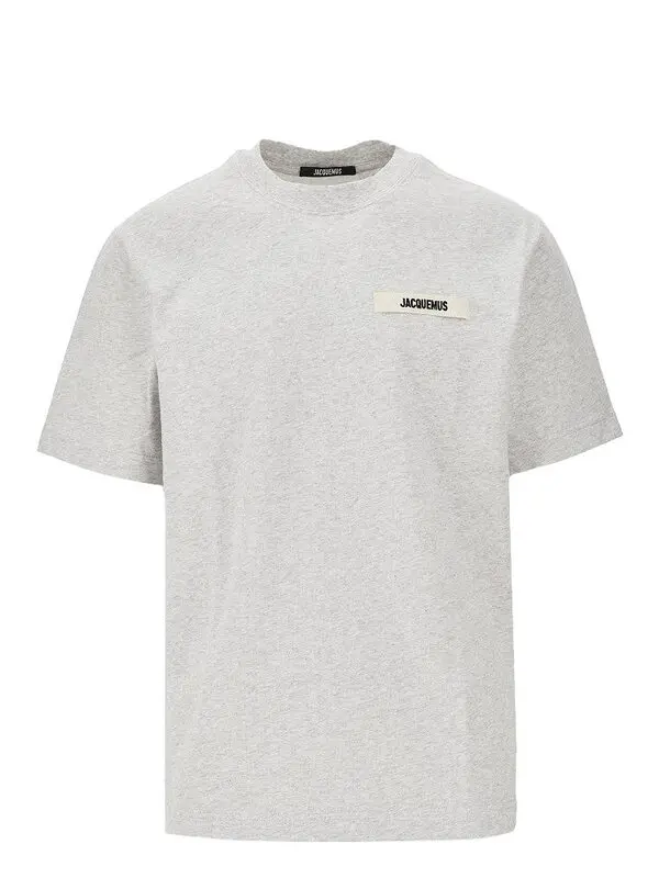 Jacquemus Gro Grain' T-hirt - Grey