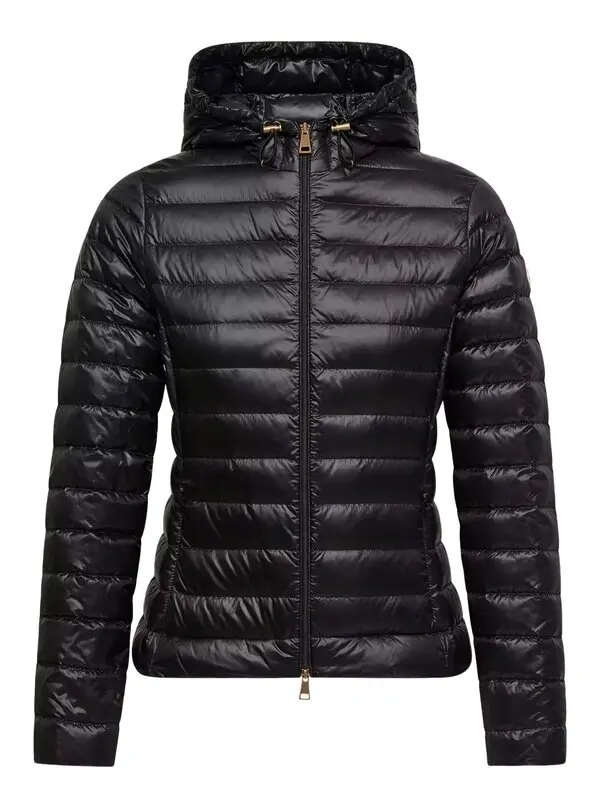 Moncler Short Igelhood Down Jacket - Black