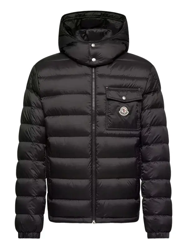 Moncler Verith Short Down Jacket With Hood - Black