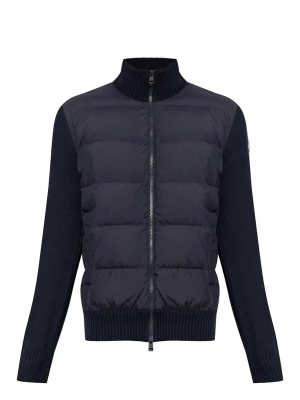 Moncler Zip-up Cardigan - Blue