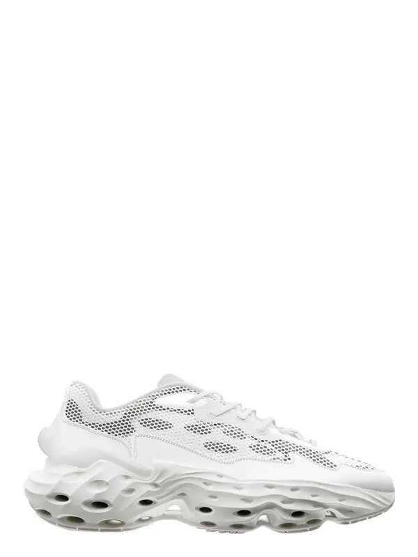 FLOWERS FOR SOCIETY Seed.one Blanc Canvasin Sneakers - White/grey
