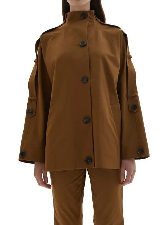 JOAEN Sara Trench Jacket - Olive