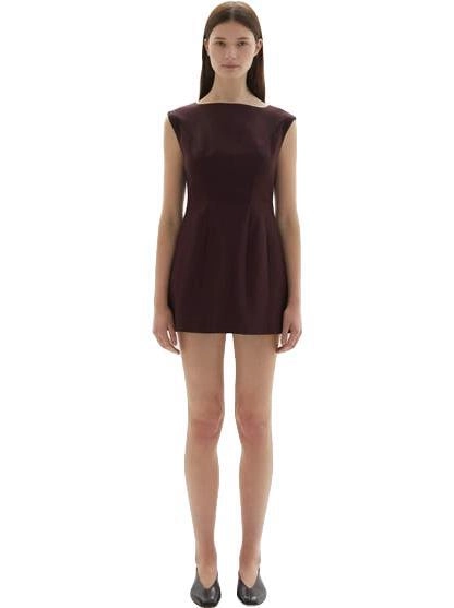 JOAEN Kelli Mini Dress - Plum