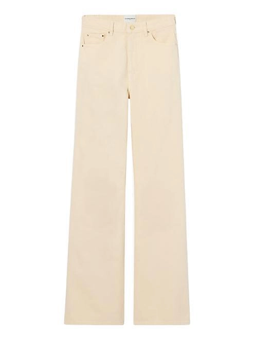 Claudie Pierlot High-rise Flared-leg Denim Jeans - Light Beige Denim