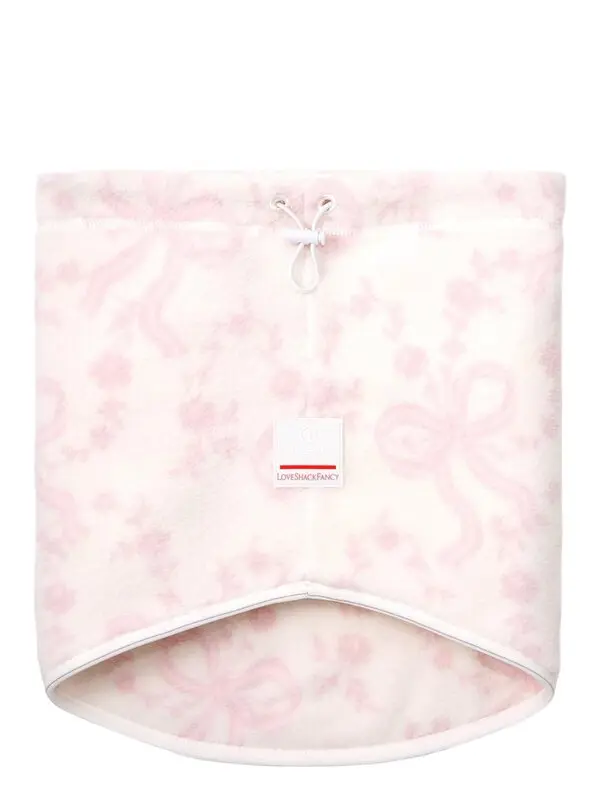 LoveShackFancy X Bogner Fire + Ice Arian Neck Gaiter - Chantilly