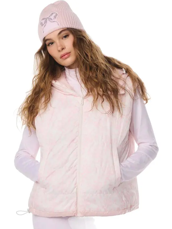 LoveShackFancy X Bogner Fire + Ice Namilia Vest - Chantilly