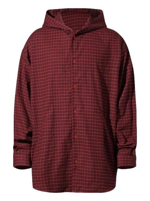 Balenciaga Oversized Shrit For - Redblack