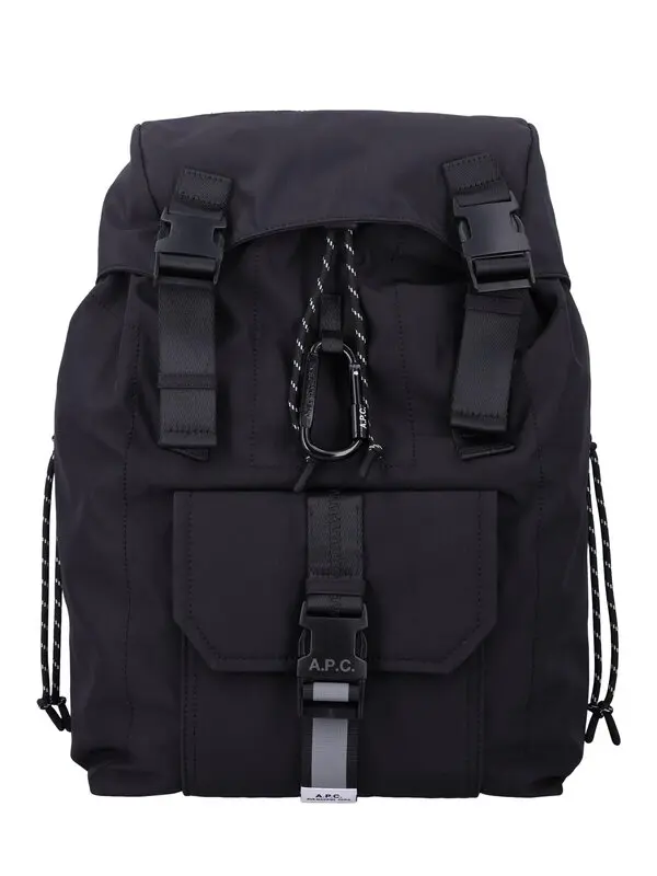 A.p.c. Technical Backpack - Nero