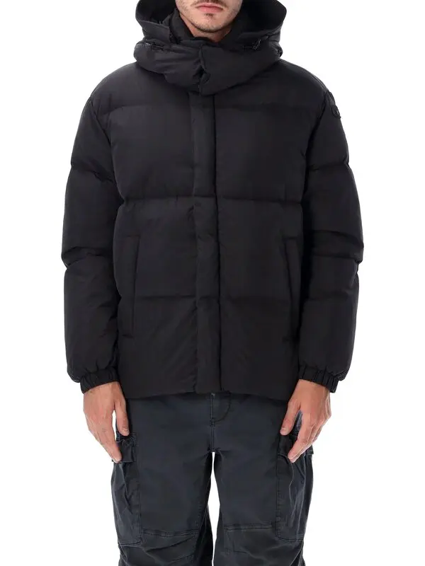 DIESEL® Polyamide Down Puffer Jacket Fall/winter 2026 - Nero