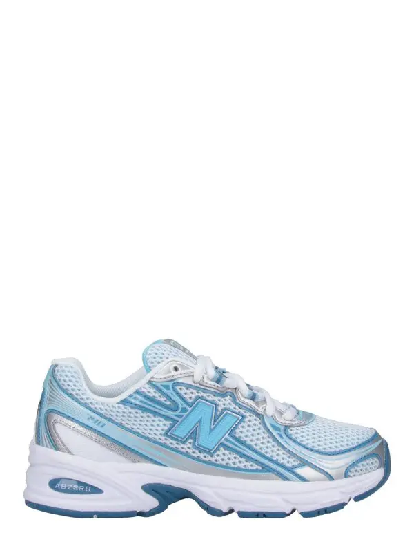 NEW BALANCE Synthetic Mesh Lace-up Athletic Sneakers - Blue