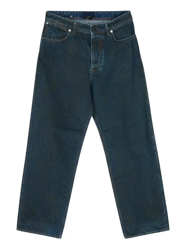 Stone Island Cargo Cotton Trousers - Blue