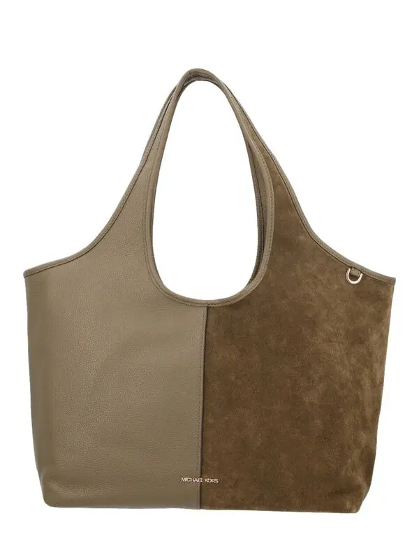 Michael Kors Paneled Shoulder Bag - Green