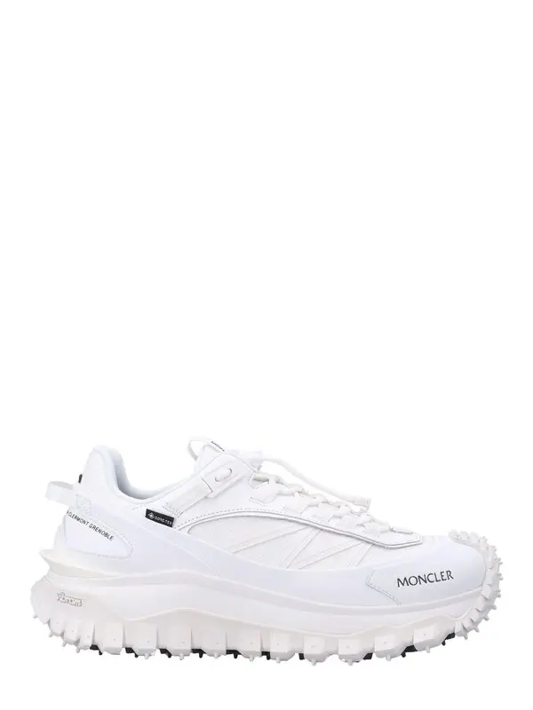 Moncler Trailgrip Gore-tex Sneakers With Vibram Megagrip Traction - Bianco