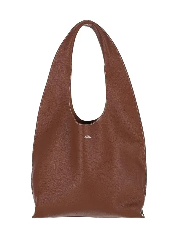 A.p.c. Leather Shoulder Bag - Brown