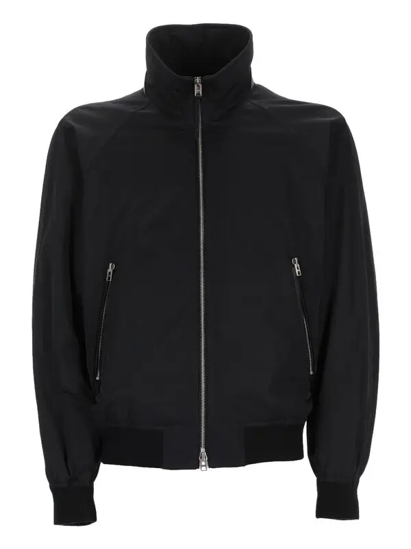 TOM FORD Zip-up Track Jacket - Black