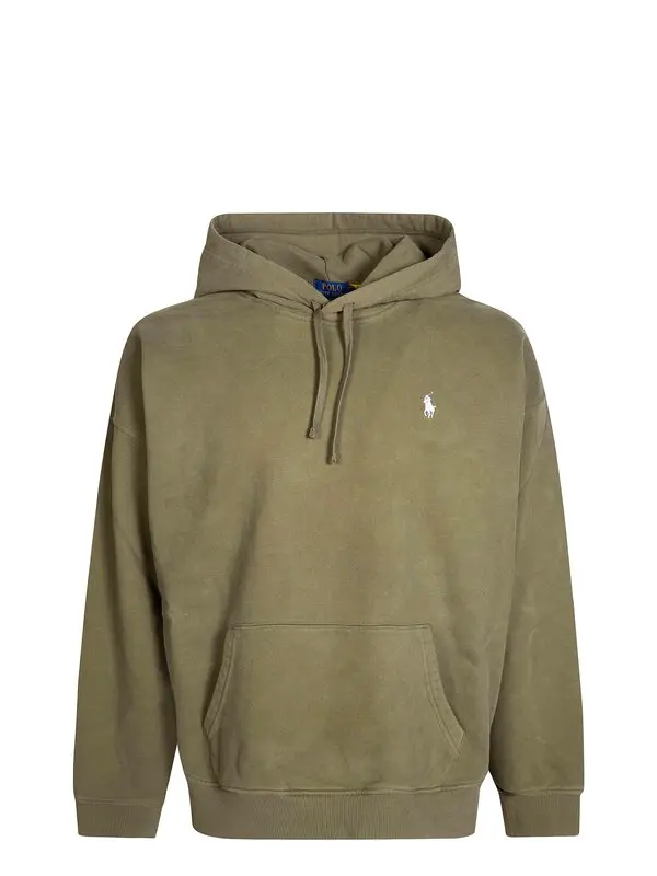 Polo Ralph Lauren Long-sleeve Knit Hoodie - Verde
