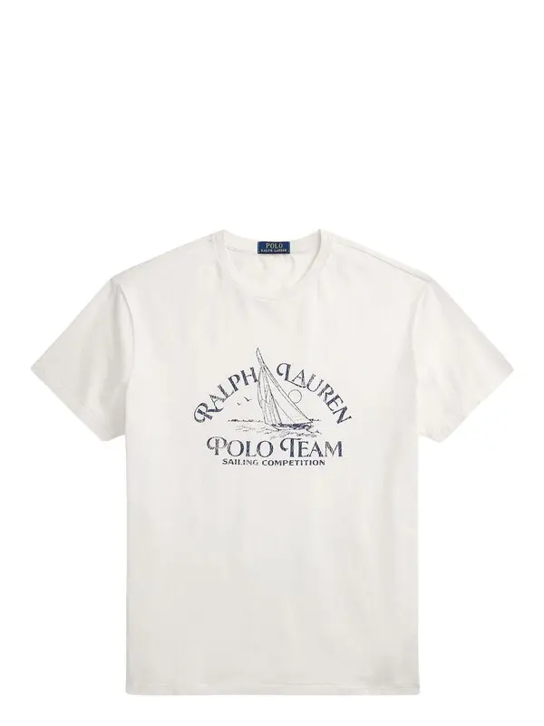 Ralph Lauren Graphic Cotton T-shirt - White