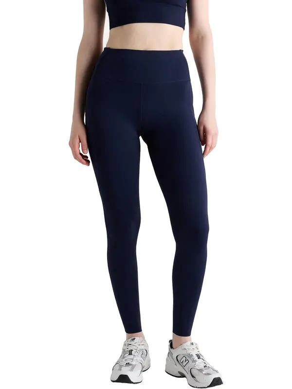 Quince High-rise Utility Running Tight - Deep Navy