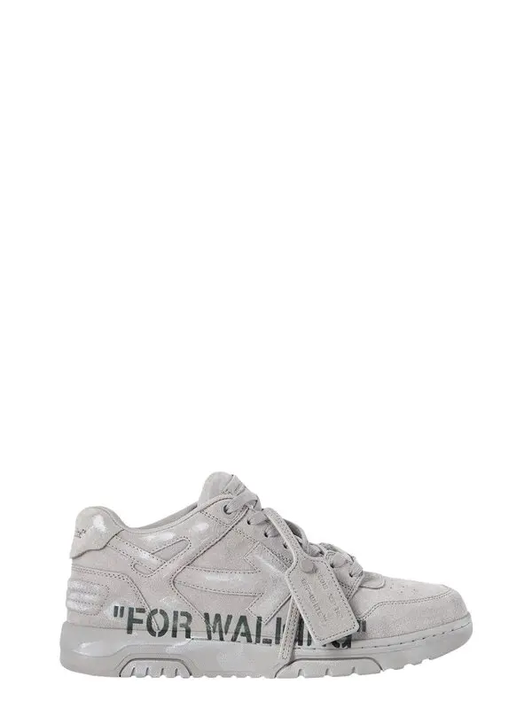 Off-White Out Of Office "for Walking" Sneakers - Grey
