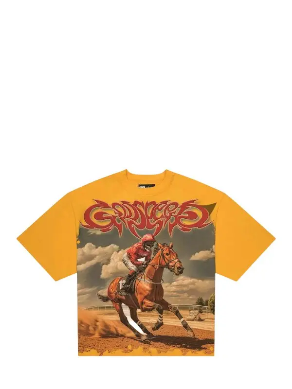 GODSPEED Thoroughbred T-shirt - Yellow