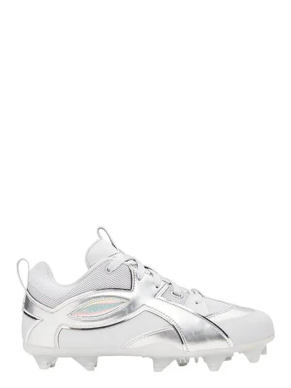 Under Armour Tpu Yard Icon Athletic Cleats - Silver