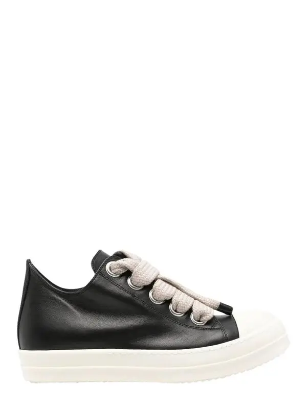 Rick Owens Jumbolace Low Sneaker Milk - Black