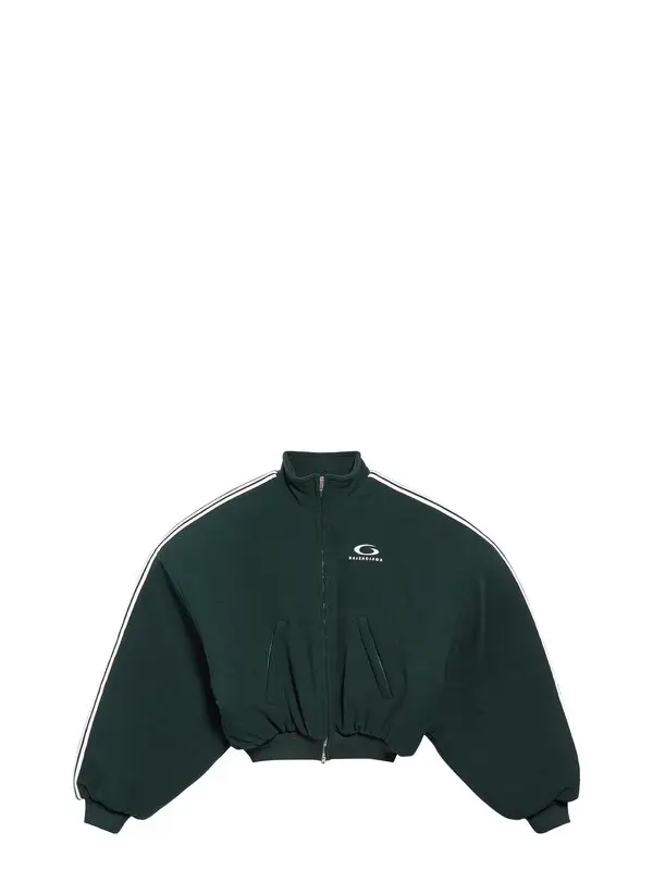 Balenciaga Zip Up Jacket - Green