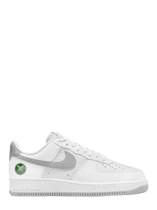 Nike Force 1 Low "iron Grey" Athletic Sneakers - White