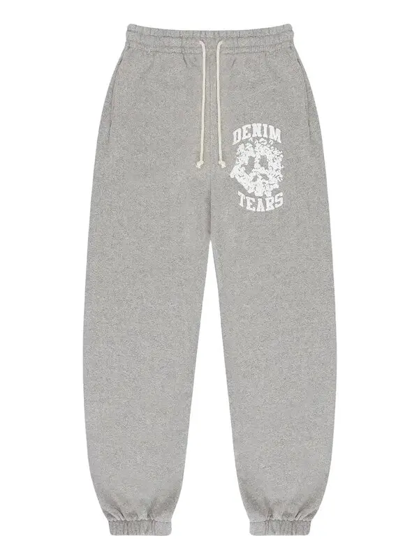 DENIM TEARS Denim University" Sweatpants - Grey