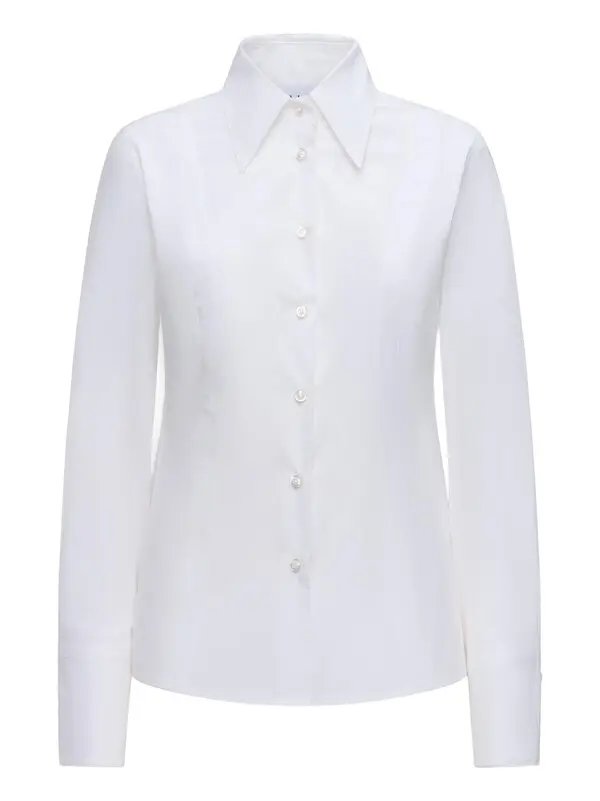 CALLAS MILANO Permanent Collection Ripley Fitted Shirt - White