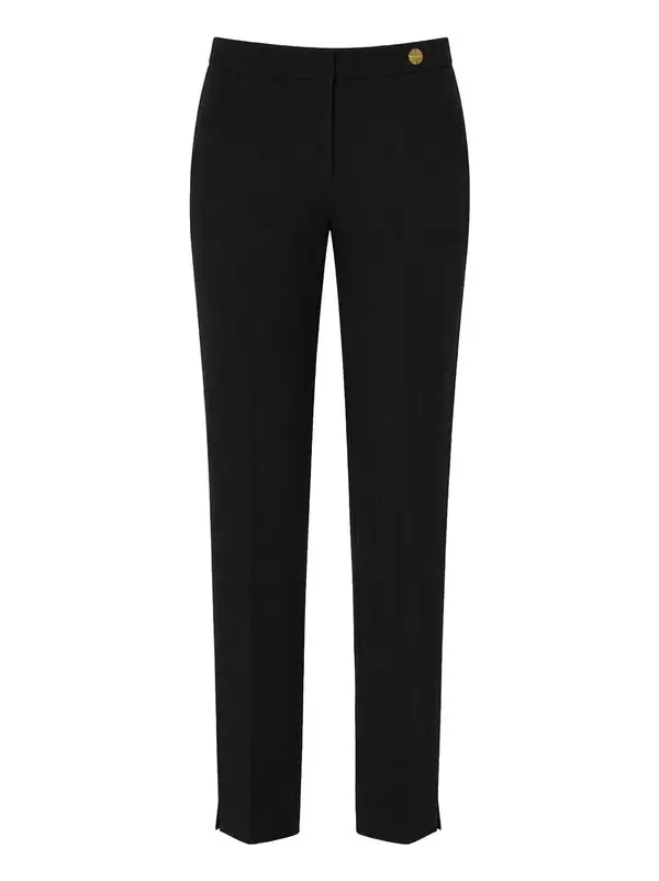 CALLAS MILANO Permanent Collection Charlotte Stretch Crepe Pant - Black