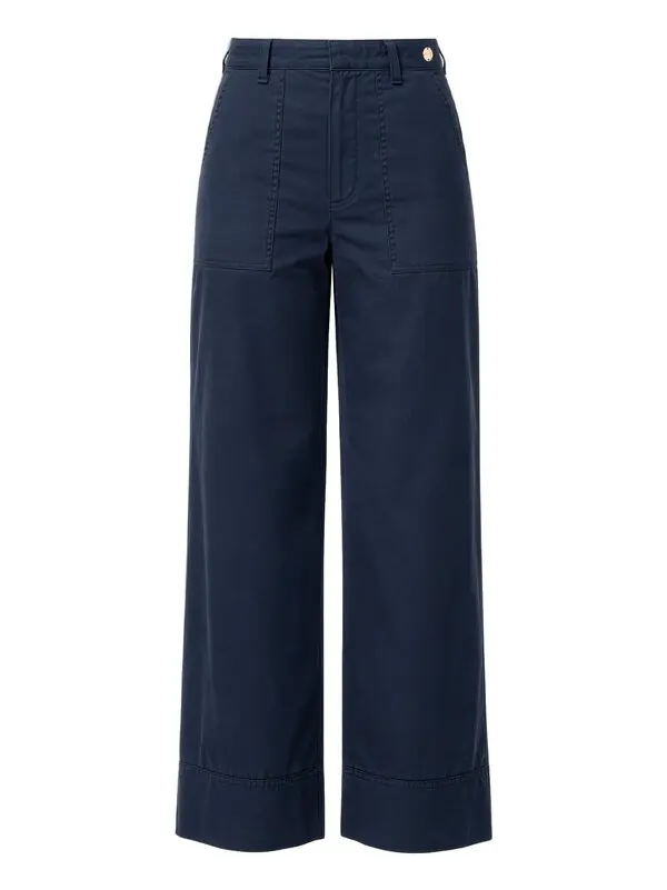 CALLAS MILANO Ss26 Sailor Wide Leg Pant - Navy