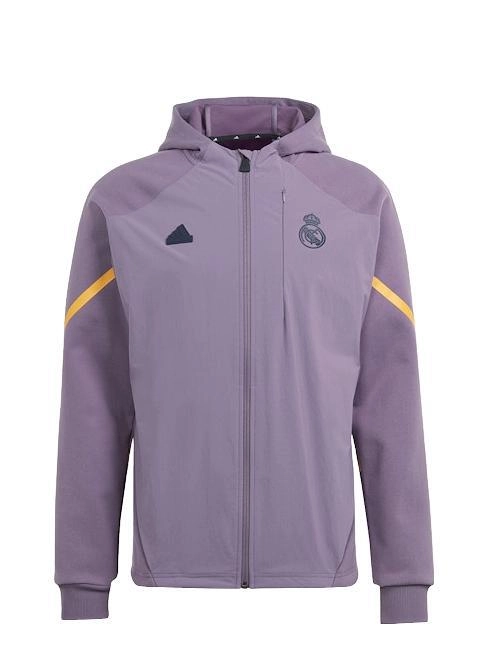 Adidas Real Madrid Gameday Full-zip Hoodie - Shadow Violet