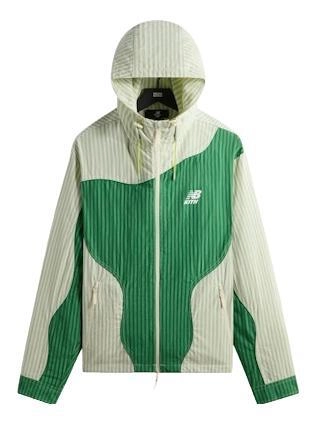 Kith X New Balance Poplin Mix Madison Vi Jacket - Spring Juniper