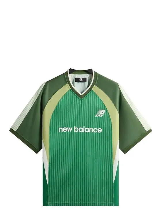Kith X New Balance Mesh Chase Jersey - Spring Juniper
