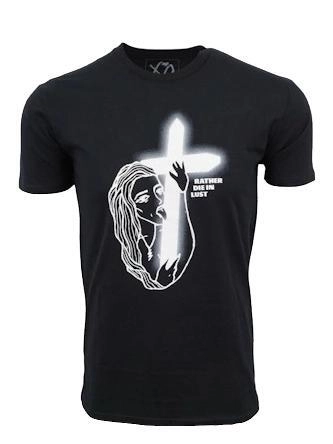 THE WEEKND Rather Die In Lust T-shirt - Black